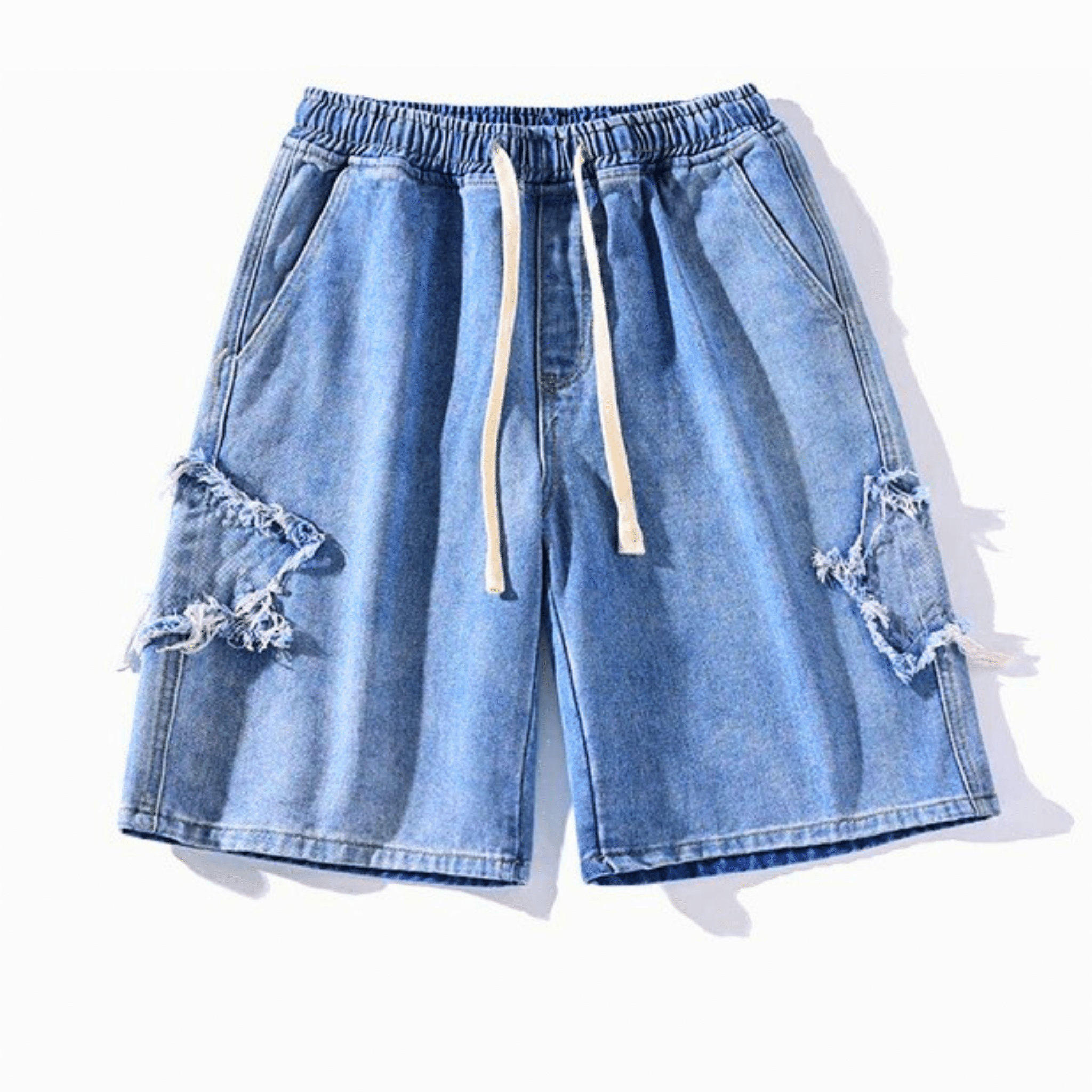 Star Patch Denim Shorts – Weston & Finch